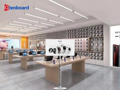 中国 タッチスクリーン付きカスタムローリングスマートディスプレイ シンガポールブランドのOEM工場 販売のため