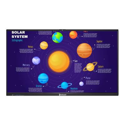 Cina Qtenboard all'ingrosso Smart Digital Whiteboard 55 65 75 85 86 98 110 pollici 4k LCD interattivo elettronico di alta qualità in vendita