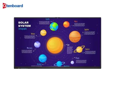 Cina Qtenboard 86 pollici Smart Board Remote AI Camera HD Focus Interattiva Tavola Bianca Per Presentazione Attrezzature in vendita