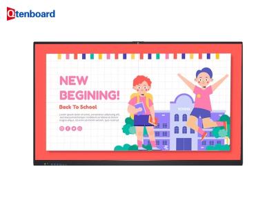 China Qtenboard 86 Inch UHD 4K 20 Touch Point Interactive Flat Panel Digital Display Pen/finger Touch Writing Method for sale