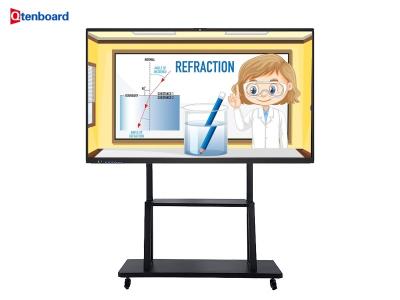 China Qtenboard 4K Display 65 75 86 Inch Smart Touch Screen Interactive White Board with 1mm Anti-touch ODM for sale