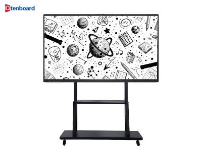China Qtenboard Wholesale Price 65 75 86 98 Inch LCD Smart Board , Touch Screen Digital Interactive White Board for sale