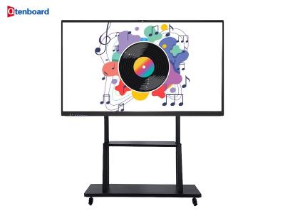 China 75 Inch Hot Sales Lcd Interactive White Board Smart Tv Interactive Wall Panels For School Teaching for sale