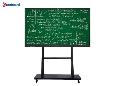 China Qtenboard Wholesale Price 65 75 86 98 Inch LCD Smart Board , Touch Screen Digital Interactive White Board for sale