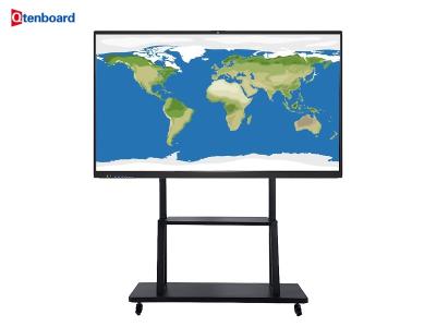 China Qtenboard Wholesale Hot Sale Oem Odm 4k Lcd Display Digital Interactive White Board 100 86 75 65 55 Inch Flat Panel For Rwanda for sale
