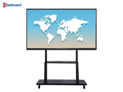 China Qtenboard Wholesale Hot Style 55 65 75 85 Lcd Touch Screen All In One Interactive White Board 86 Flat Panel 110 Inch For School for sale