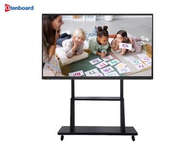 China Qtenboard Lcd Monitor 1920*1080 65 Inch Interactive White Board Smart Board Games For Middle Schools Year for sale