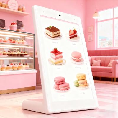 China 2-in-1: Countertop Digital Signage + Ordering Tablet! 8-Inch Restaurant Tablet, Boosting Catering Digital Upgrade for sale