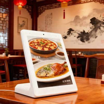 China 2-in-1: Countertop Digital Signage + Ordering Tablet! 8-Inch Restaurant Tablet, Boosting Catering Digital Upgrade for sale