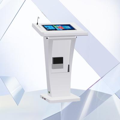 China Qtenboard All in One Digital Lectern with Advanced AV Control Touch Input and Hybrid Education Compatibility for sale