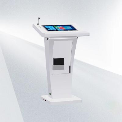 China Qtenboard Interactive Digital Podium with Online Teaching Tools AV Distribution and Simple Classroom Control for sale