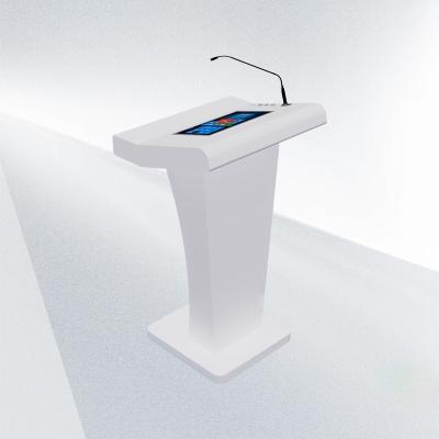China Qtenboard Digital Smart Podium with All in One AV System Touch Control and Easy Setup for Schools and Training Centers for sale