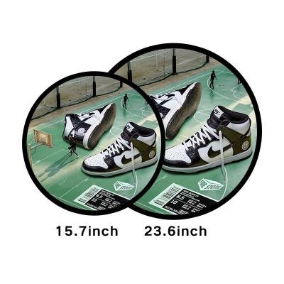 China Round Digital Signage with 1500 Nits Brightness Android CMS and OEM/ODM Support for Custom Circular Displays for sale