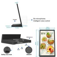 China 8-inch Portrait HD Display Restaurant Ordering Tablet with RK3399 Hexa-Core Processor and L-Shaped Touch Design for sale