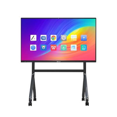 China 4K AI-Powered Interactive Flat Panel with Wireless Projection and Smart Board Functionality for sale