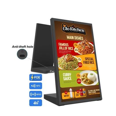 China Commercial Digital Menu Board with High-Definition Display, Self-Ordering, and Multi-Language Support for Fast Food Chains for sale