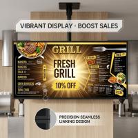 China 32 Inch Android Digital Menu Board with WiFi 4G Connectivity and Multi Zone Split Screen for sale