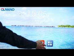 Qtenboard Octa-core Windows Dual System Meeting Software Smart White Board Ai Camera