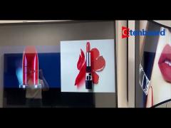 qunmao 55 65 75 inch big screen lcd vertical advertising retail store digital signage