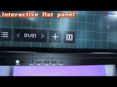 4k ultra hd interactive learning anti-glare multi-touch smart white board