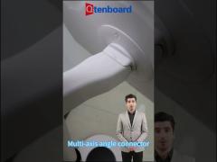 qtenboard 27 32 inch portable smart tv touch screen smart tv android 13 rechargeable portable tv tab