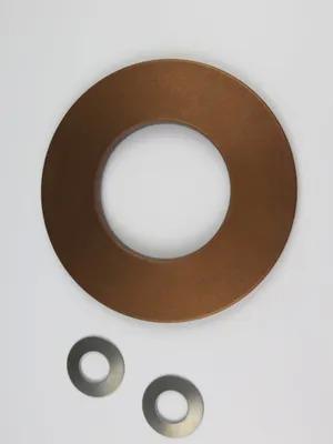 China DIN 2093 Disc Spring with rust resistant blackened coating excellent shock absorption and broad non linearity for precision machinery for sale