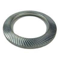 Quality Stainless Steel Serrated Safety Washer Corrosion Resistant Anti Vibration DIN for sale