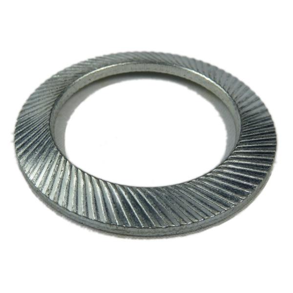 Quality Stainless Steel Serrated Safety Washer Corrosion Resistant Anti Vibration DIN 6797 for sale