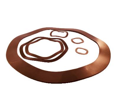China 1074 Carbon Steel Single Turn Wave Spring 65Mn Spring Steel Disc Spring Washer for sale