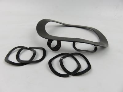 China 65Mn Wavy Spring High Elasticity Wavy Washers For Bearings Precision Machinery for sale