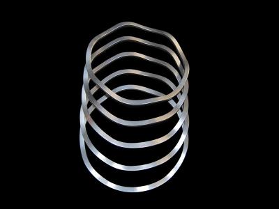 China Corrosion-Resistant High-Force Nested Wave Spring for Downhole Tools in Inconel X-750 for sale