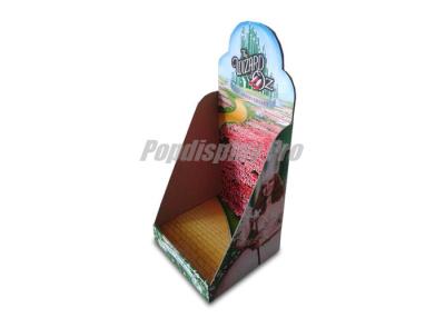 China Customized Paper PDQ Display Boxes For Gift Card Holders Simple Structure for sale