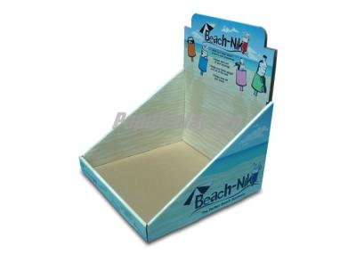 China Eye Attracting Personalized Countertop Cardboard Display Full Color Printed for sale