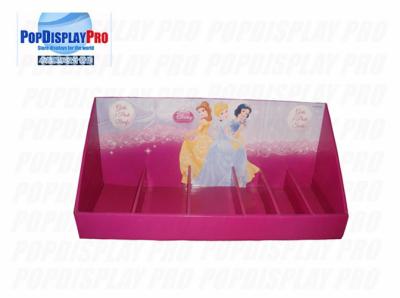 Cina il contatore del cartone di 350gsm CCNB visualizza 6 ragazze di Disney dei divisori per i calzini in vendita