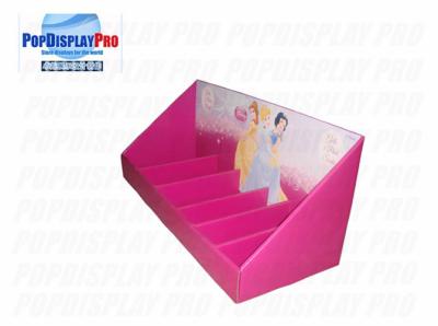 Cina il contatore del cartone di 350gsm CCNB visualizza 6 ragazze di Disney dei divisori per i calzini in vendita