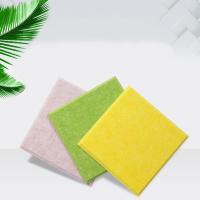 China Polyester 0.8-1.2 Thickness Acoustic Wall Panel With Adhesive Backing for sale