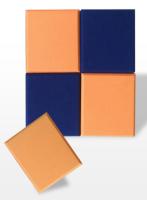 China Polyester 0.8-1.2 Thickness Acoustic Wall Panel With Adhesive Backing for sale