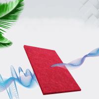 China Polyester 0.8-1.2 Thickness Acoustic Wall Panel With Adhesive Backing for sale