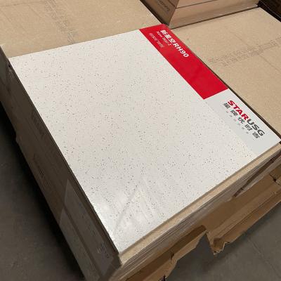 Cina soffitti artistici con piastrelle di fibra minerale USG BORAL personalizzate in vendita