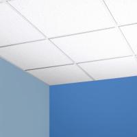 China Project Solutions Capability Mineral Wool Ceilings Square Edge Acoustic Ceiling Tiles for sale