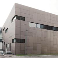 China Graphic Design Project Solution Capability Fiber Cement Board with Customized Colors for sale
