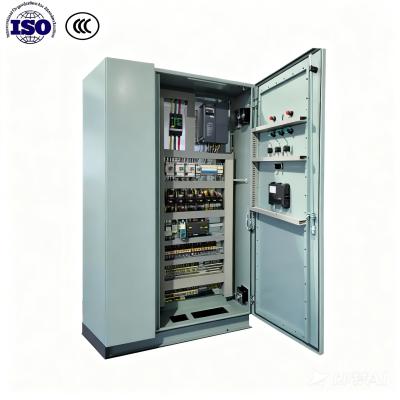 China FWPCB PLC Control Electrical Metal Cabinet Smart Water Pump Panel Custom Logo for sale