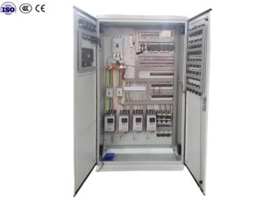 China Wastewater Treatment PLC Control Cabinet Metal Intelligent HMI Control Box Fireproof for sale