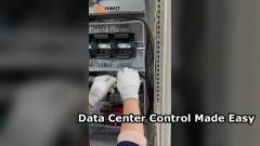 KNX control panel for data center