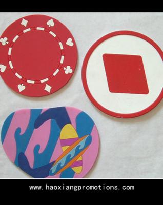 China Wholesale new creative love heat pad anti-scald restaurant placemats silicone coaster for sale