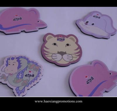 China OEM cuatomize round shape colorful printing eva coaster silicone coaster rubber coaster for sale