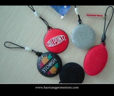 China Newest soft pvc moblie phone strap for promotion gift for sale