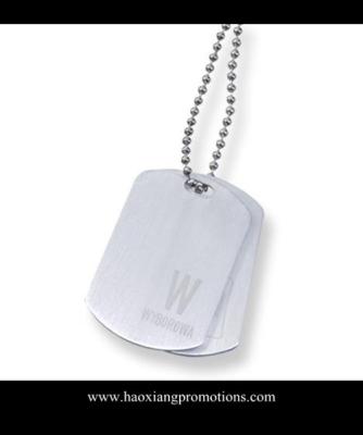 China cheap antique embossed military dog tag in zinc alloy for sale