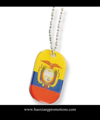 China customized die casting metal army dog tag in China for sale