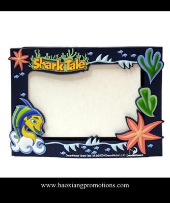 China animals soft rubber Magnetic fridge Photo Frame /Photo Frame with Magnets for sale